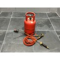 Calor Gas Bootle (6kg) Part Full with Gas Torch Kit and Lead