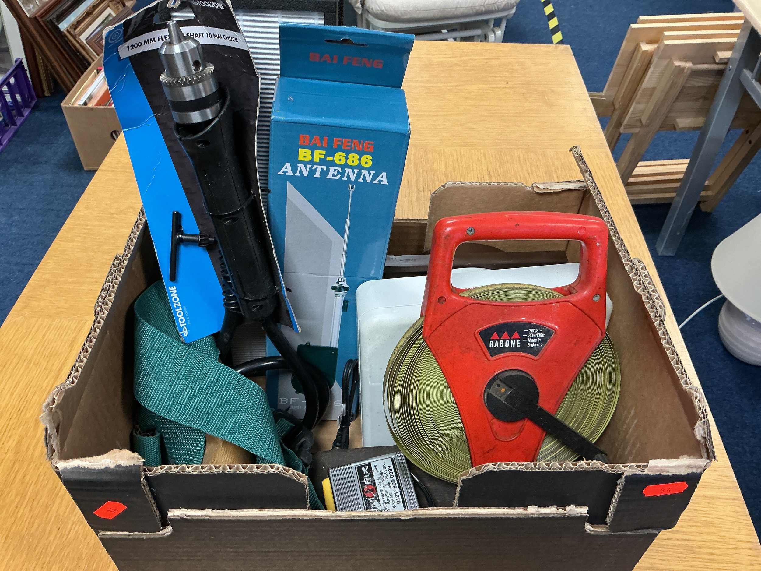 Mixed Selection includes Antenna, Rabone Tape Measure, EMMA Extractor ...