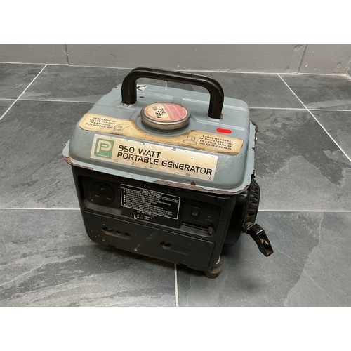 A Performance Power 950w Portable Generator, Good Compression. Untested