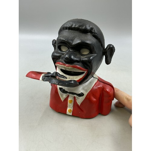 Cast Iron Jolly Money Box