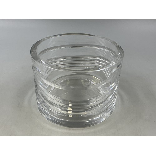 Orrefors Swedish Art Glass Bowl by Olle Alberius with Signature to Base ...