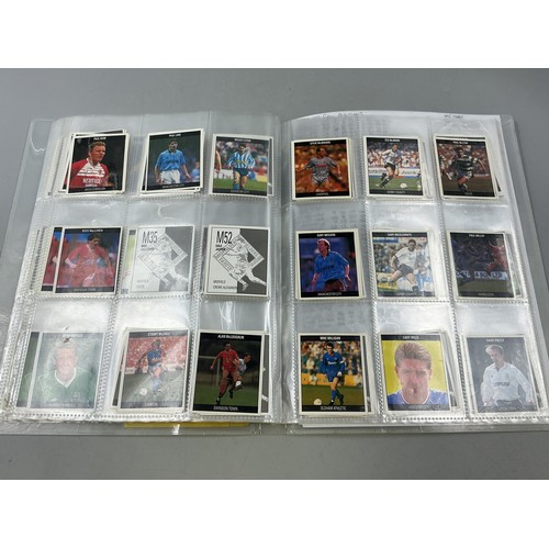 A Folder of Assorted Orbis 1990-91 Collectable Football Stickers
