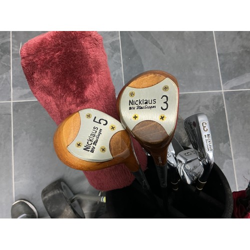 A Jack Nicklaus By Macgregor Golden Bear Golf Club Set (3 Iron-Sand ...