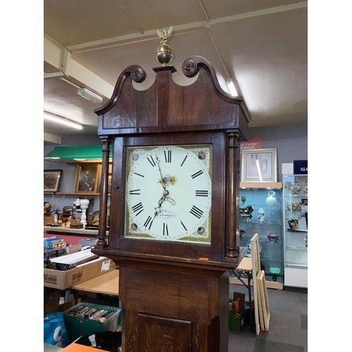 Antique Longcase Clock with a 30-Hour Movement, Complete with Single ...