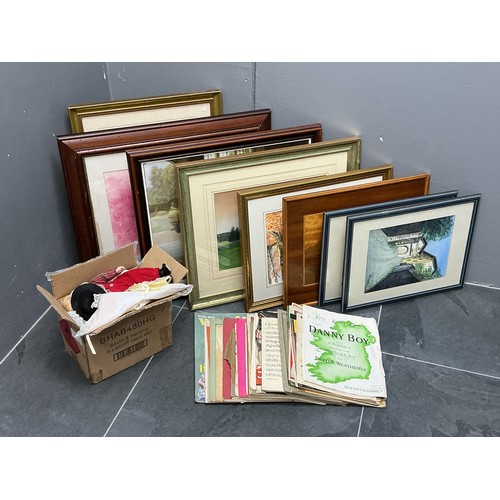 Mixed Selection - Includes Eight Artworks (Original M Cranidge ...