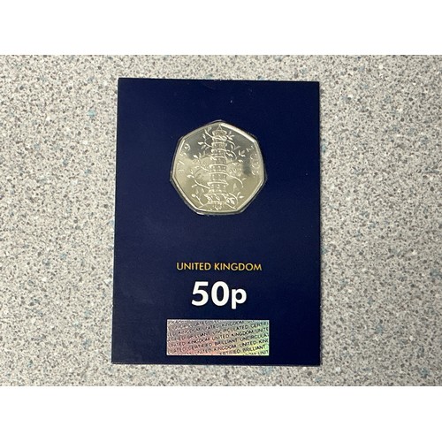 Selection of Collectable 2019 50ps to Include Wallace & Gromit, Stephan ...