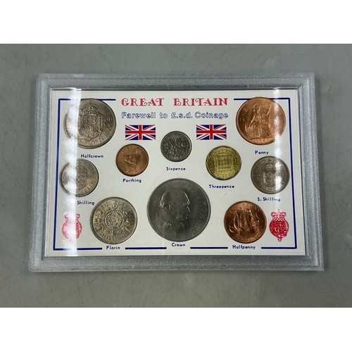 Great Britain Coin Set - Farewell to £.s.d Coinage