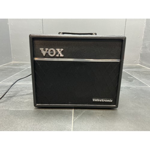 A Vox Valvetronix VT20+ Guitar Amplifier, Powers On When Tested