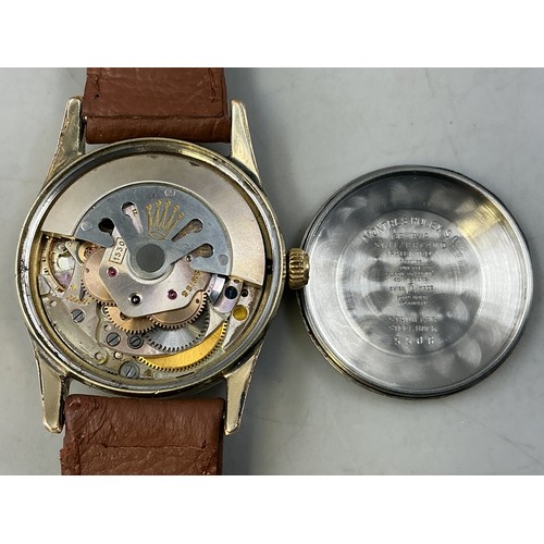 A 1960s Rolex Air-King Gents 25 Jewels Automatic Watch - 5506 Ref No ...
