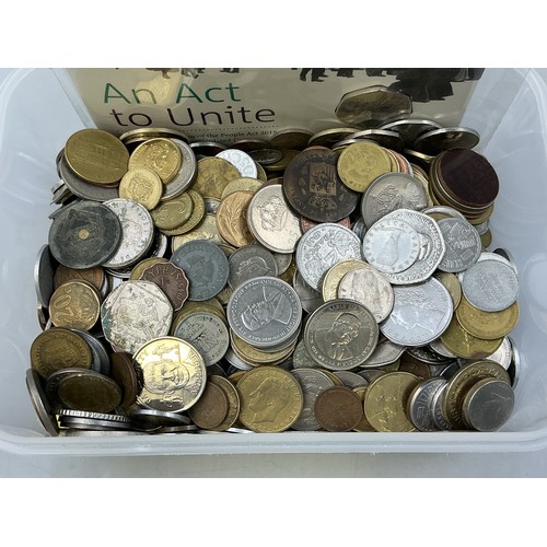 Large Selection of Mixed Unsorted Coinage (2.2kg) and Collectable 50p