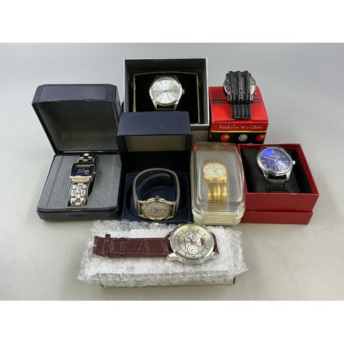 Selection of 7 Gent's Watches includes Daniel Hechter, Pelex, Infinite ...