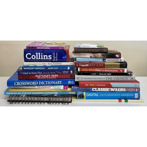 A selection of approximately 23 hobby/recreational books.