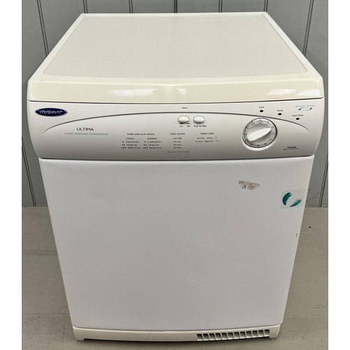 A Hotpoint Ultima TDC62 condenser dryer. Tested & appears in full ...