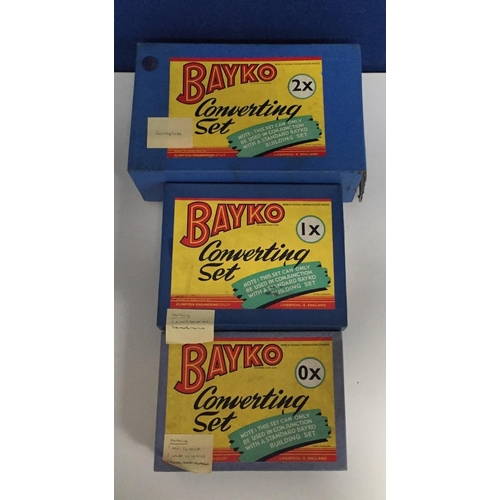 Vintage Bayko Building Sets. Includes Converting Set 2x (complete, in ...