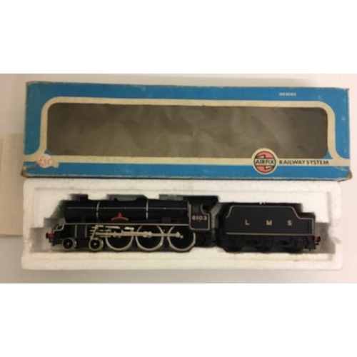 A boxed Airfix 'Royal Scots Fusilier', in L.M.S. livery. Model no.54120-0.