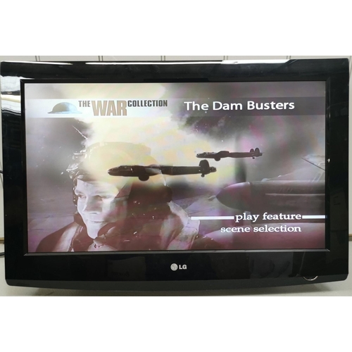 A 32" LG flat screen LCD HD TV, with integrated digital tuner. Model no ...