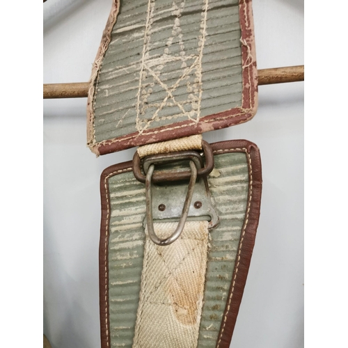 A WWII Sutton Spitfire Pilot's Harness.