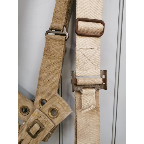 A WWII Sutton Spitfire Pilot's Harness.