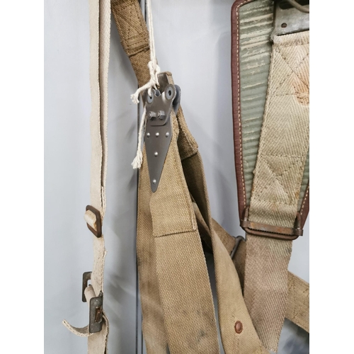 A WWII Sutton Spitfire Pilot's Harness.