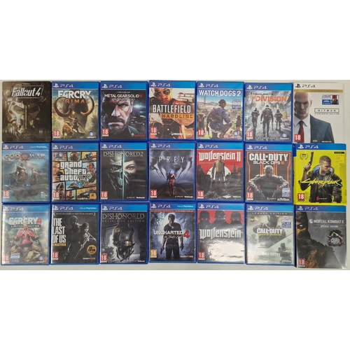 A collection of 21 PS4 first-person shooter & fighting games. To ...