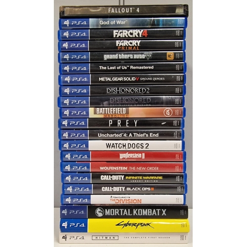 A collection of 21 PS4 first-person shooter & fighting games. To ...