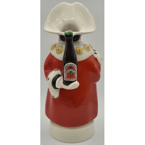 Beswick advertising jug for Worthington's India Pale Ale, with front ...