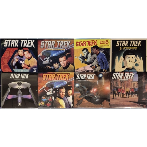 Collection of 24 sealed (mostly) Star Trek Original Series calendars ...