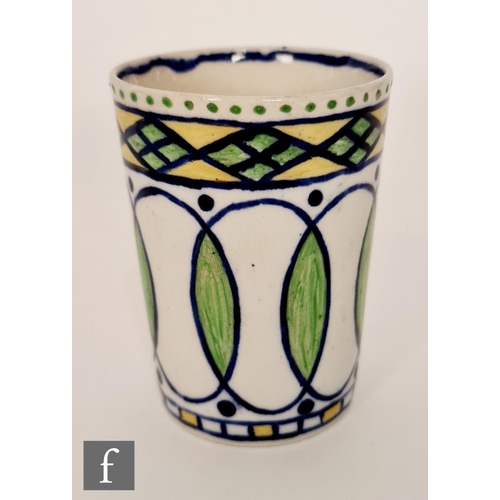 Albert Wainwright - Castleford Peasant Pottery - A small beaker circa ...