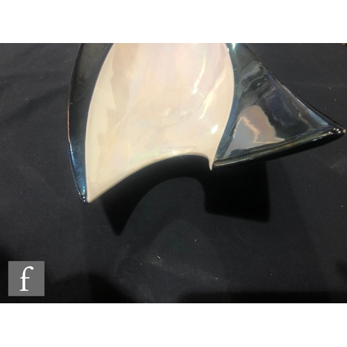 Camillo Lusso - A large mid century Italian glass bowl of abstract ...