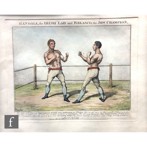 T.GROZER AFTER CONRAD METZ - The champion boxers Thomas Johnson and ...
