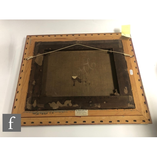 GEORGE WALLIS, FSA (1811–1891) - 'Unfair Play', oil on canvas, signed ...