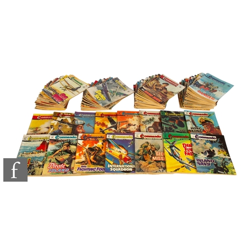 A collection of Commando comics, part run of 1960s / 1970s issues #329 ...
