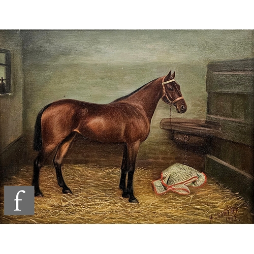 Henry Crowther (Flourished 1905-1939) - A portrait of the bay filly ...