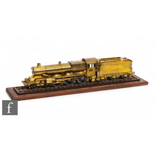 An O gauge brass model of a 4-6-0 BR Castle Class 'Spitfire' locomotive ...