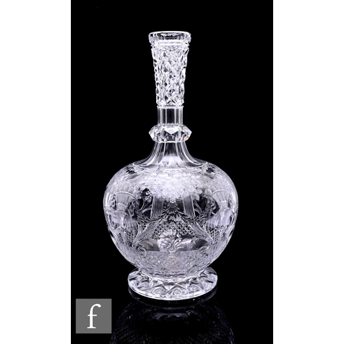 William Fritsche - Thomas Webb & Sons - A large late 19th to early 20th ...