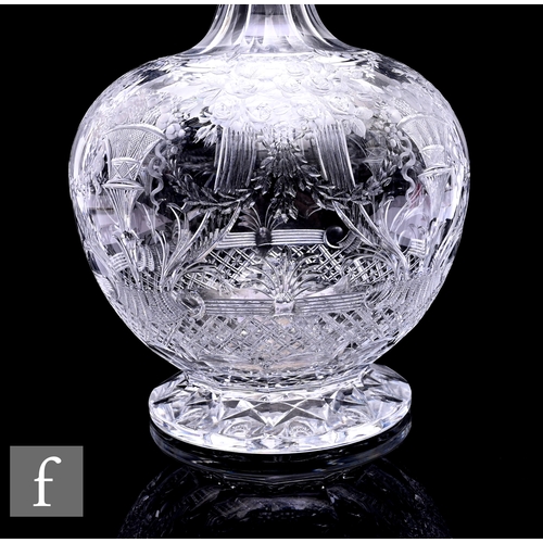 William Fritsche - Thomas Webb & Sons - A large late 19th to early 20th ...