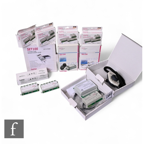 A collection of assorted Lenz Digital Plus accessories including TR100 ...