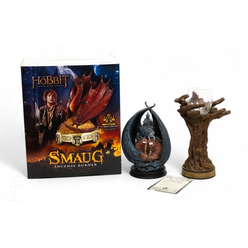 Three Noble Collection Lord of the Rings items, NN7526 The Hobbit Smaug ...