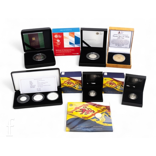 Elizabeth II - A 2020 Tristan da Cunha one, two and five pound three ...