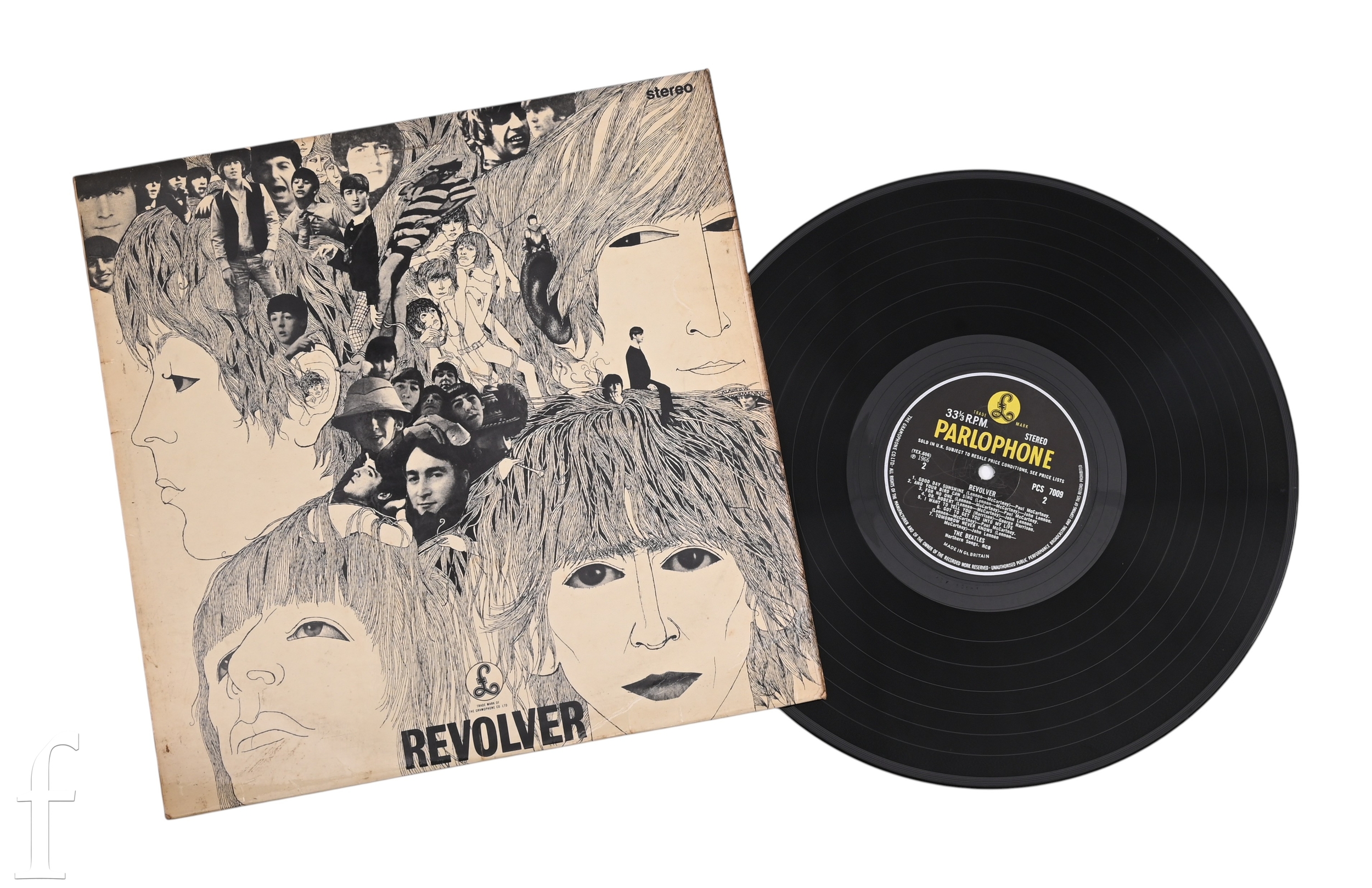 The Beatles - Revolver PCS 7009, stereo, first original pressing ...