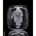 Ronald Pennell (b. 1935) - 'Klondike Bill', wheel engraved rock crystal ...