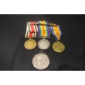 A Pair Of 1st World War Service Medals For 189957 Gunner H. C Williams ...
