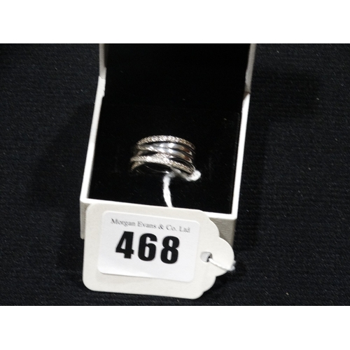 A Pandora Silver Ring Size L