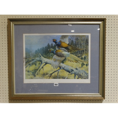 Gareth Parry, A Limited Edition Coloured Print, Titled "Out Of The ...