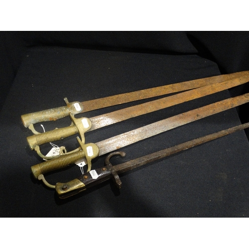 Four Antique Bayonets