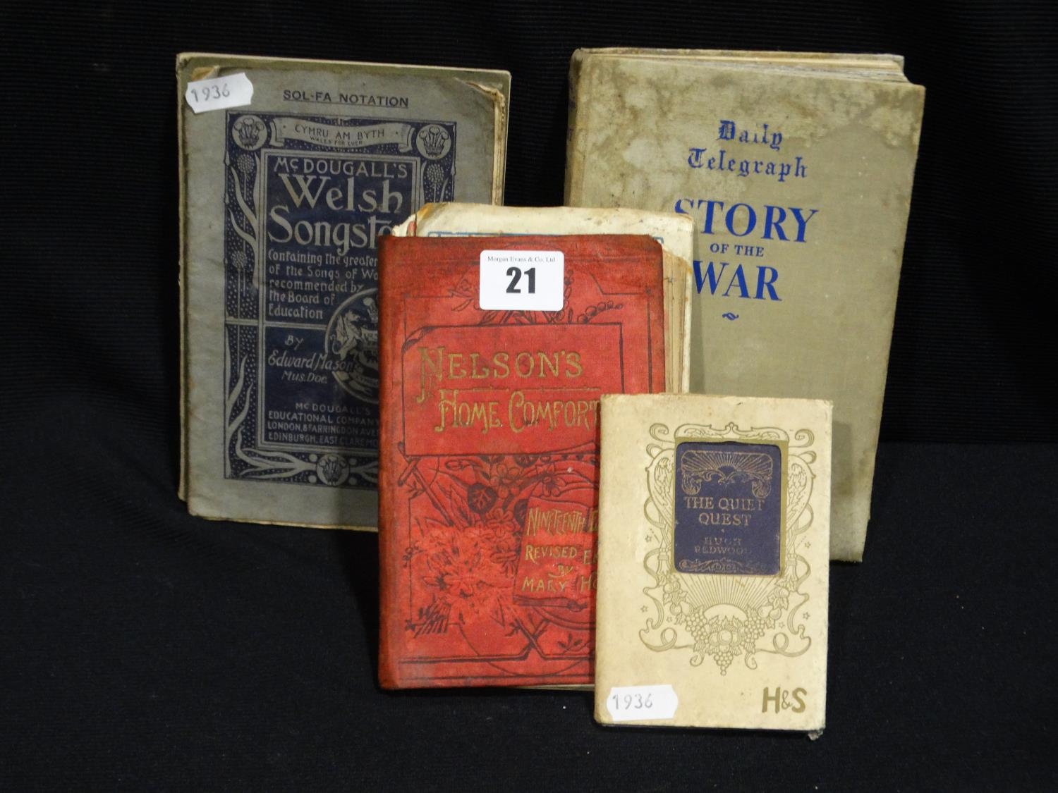 A Parcel Of Vintage Pocket Size Books To Include Story Of The War