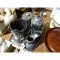 A Qty Of Pewter & Britannia Metal Service Ware