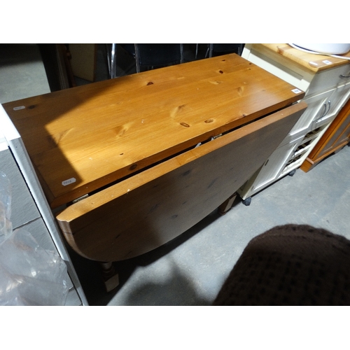 A Pine Drop Leaf Kitchen Table