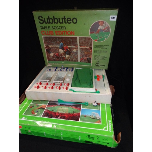 Two Vintage Subbuteo Sets