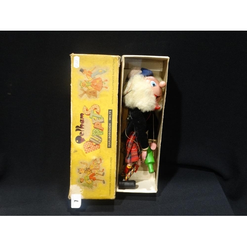 A Boxed Pelham Puppet (Scotsman)